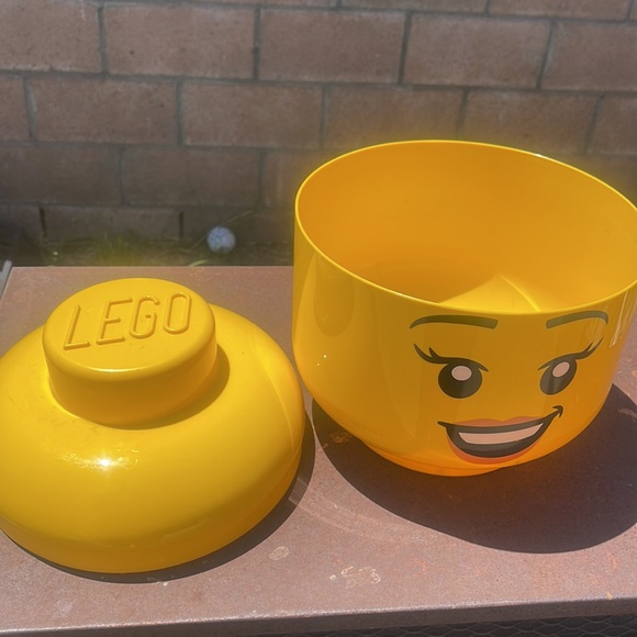 Lego | Accessories | Lego Head Girl Large Container Storage | Poshmark